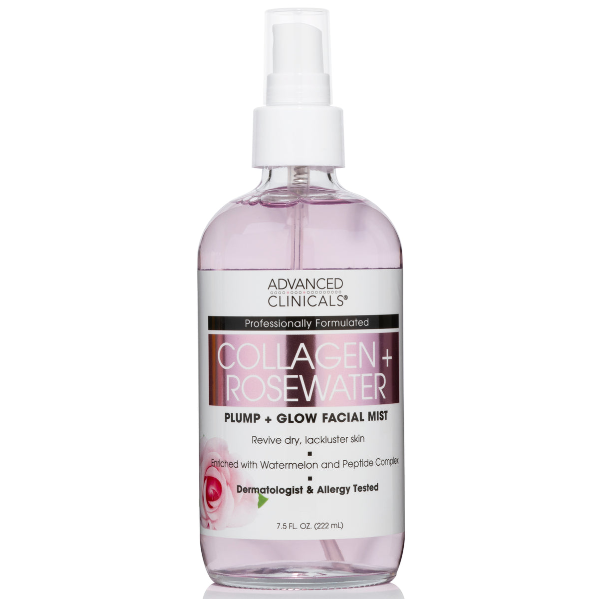 Collagen + Rosewater Plump + Glow Face Mist - Advanced Clinicals