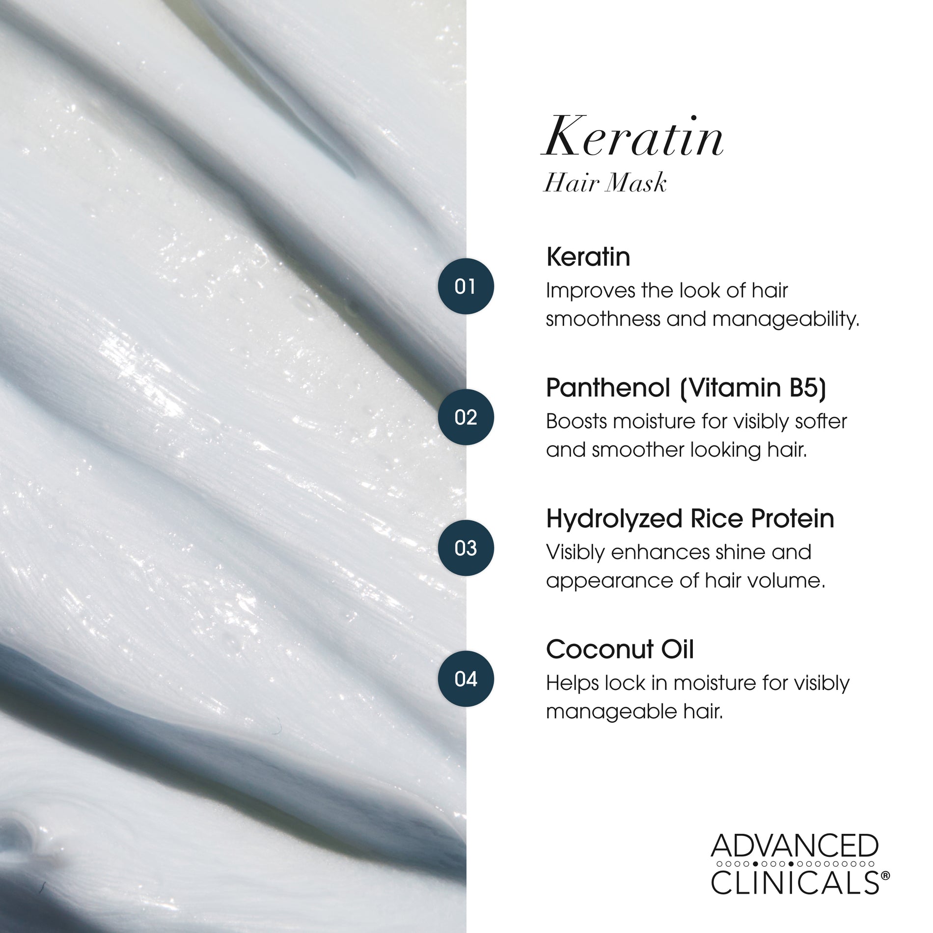 Keratin Hair Mask - Advanced Clinicals