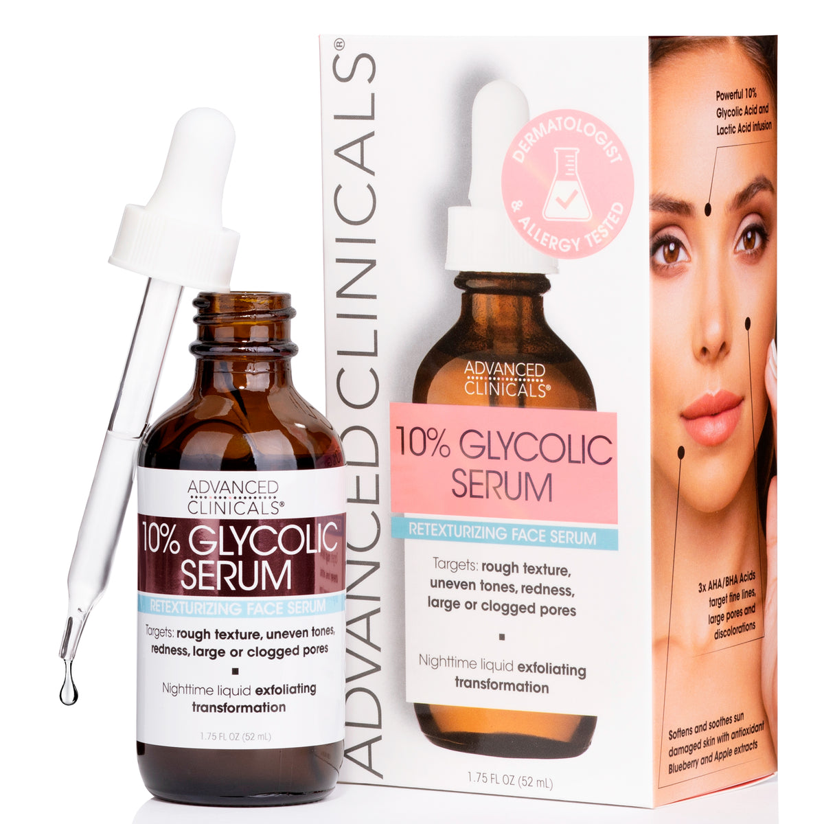10% Glycolic Acid Serum - Advanced Clinicals