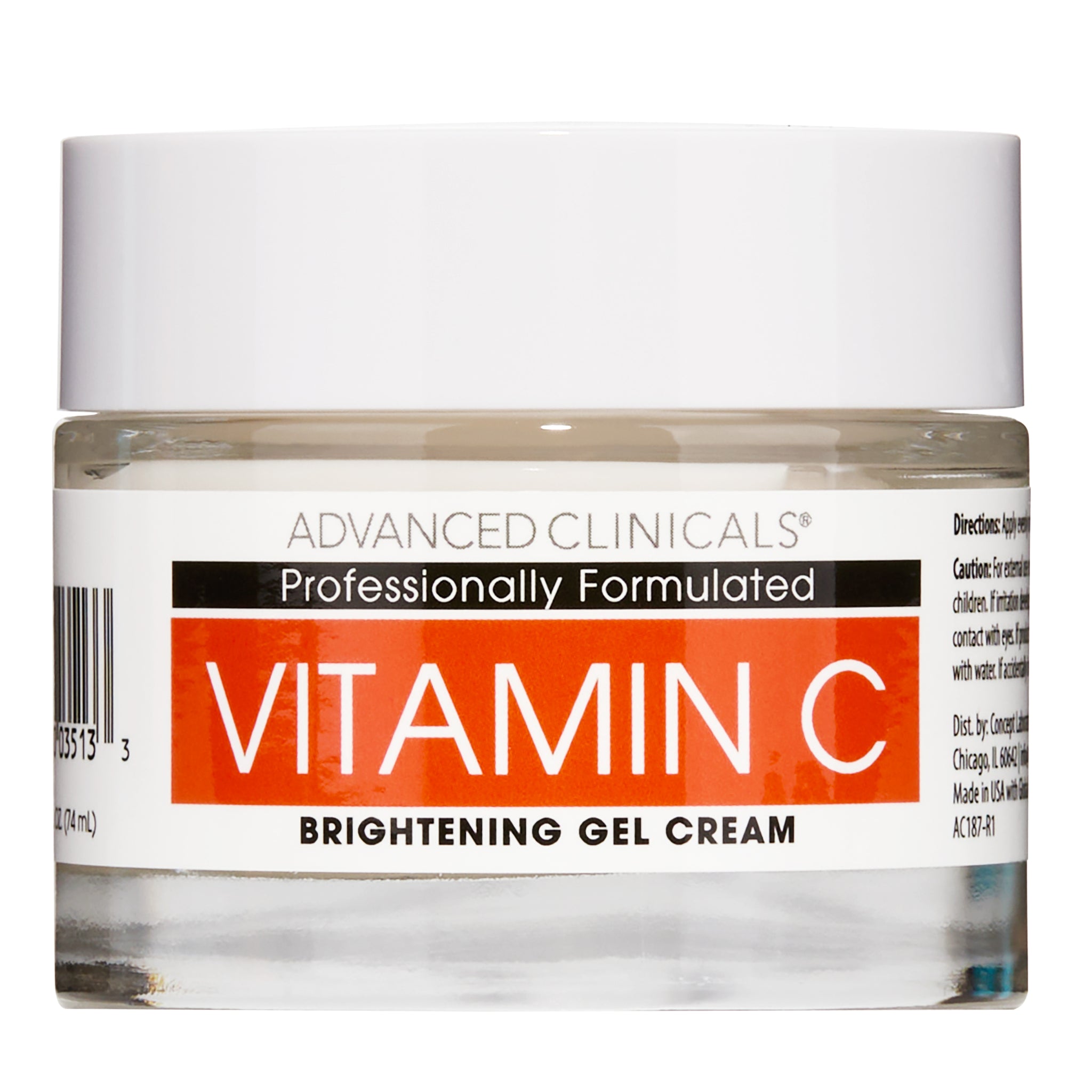 Vitamin C Face Gel-Cream - Advanced Clinicals