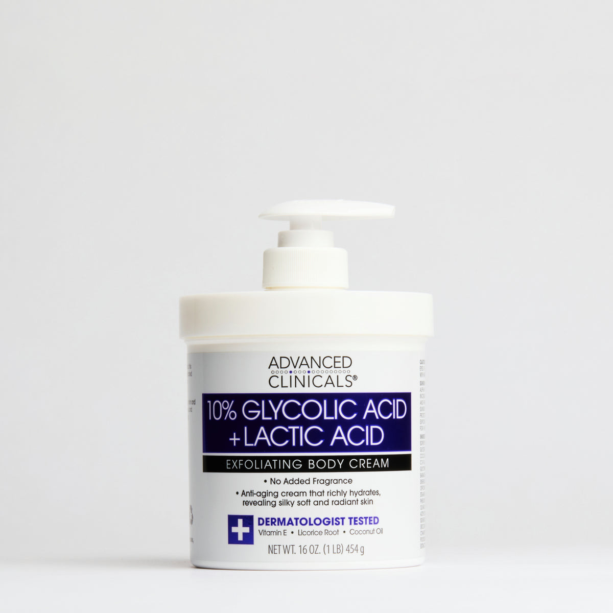 10% Glycolic Acid + Lactic Acid Body Cream - Advanced Clinicals
