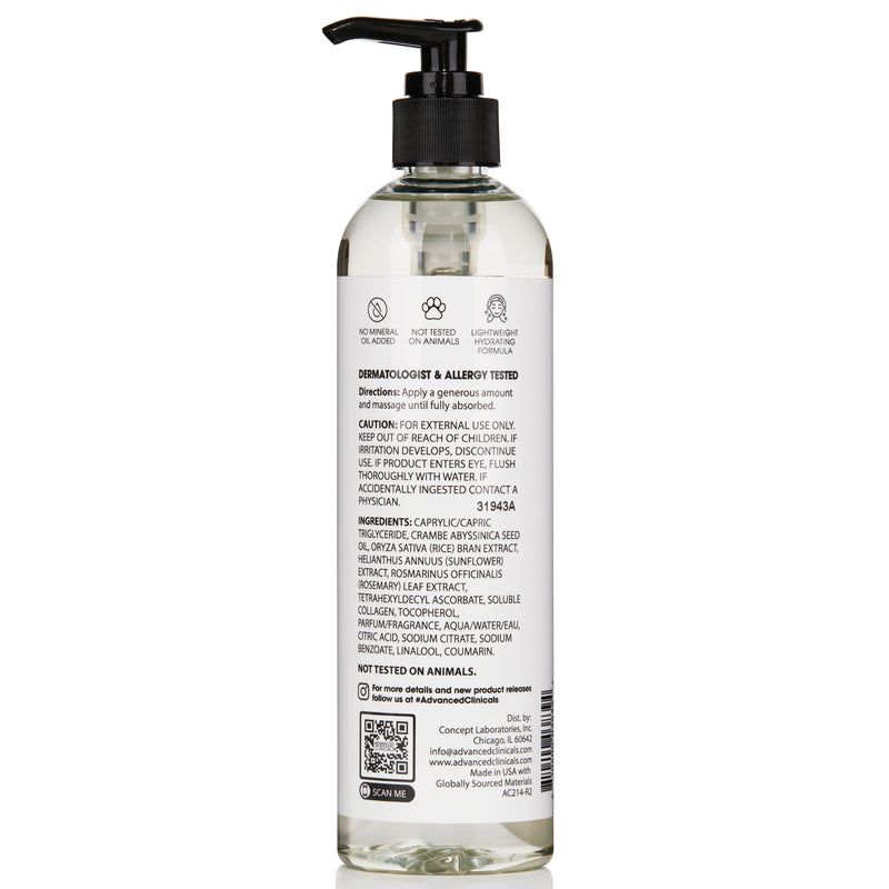 Collagen Body Oil 12oz - Advanced Clinicals