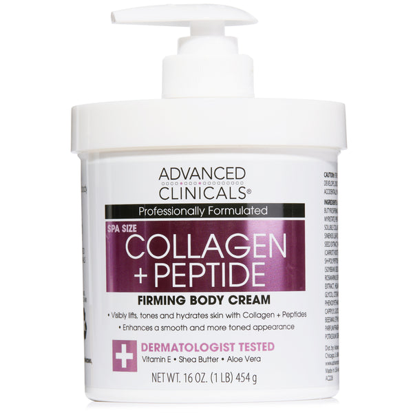 Collagen + Peptide Body Cream - Advanced Clinicals
