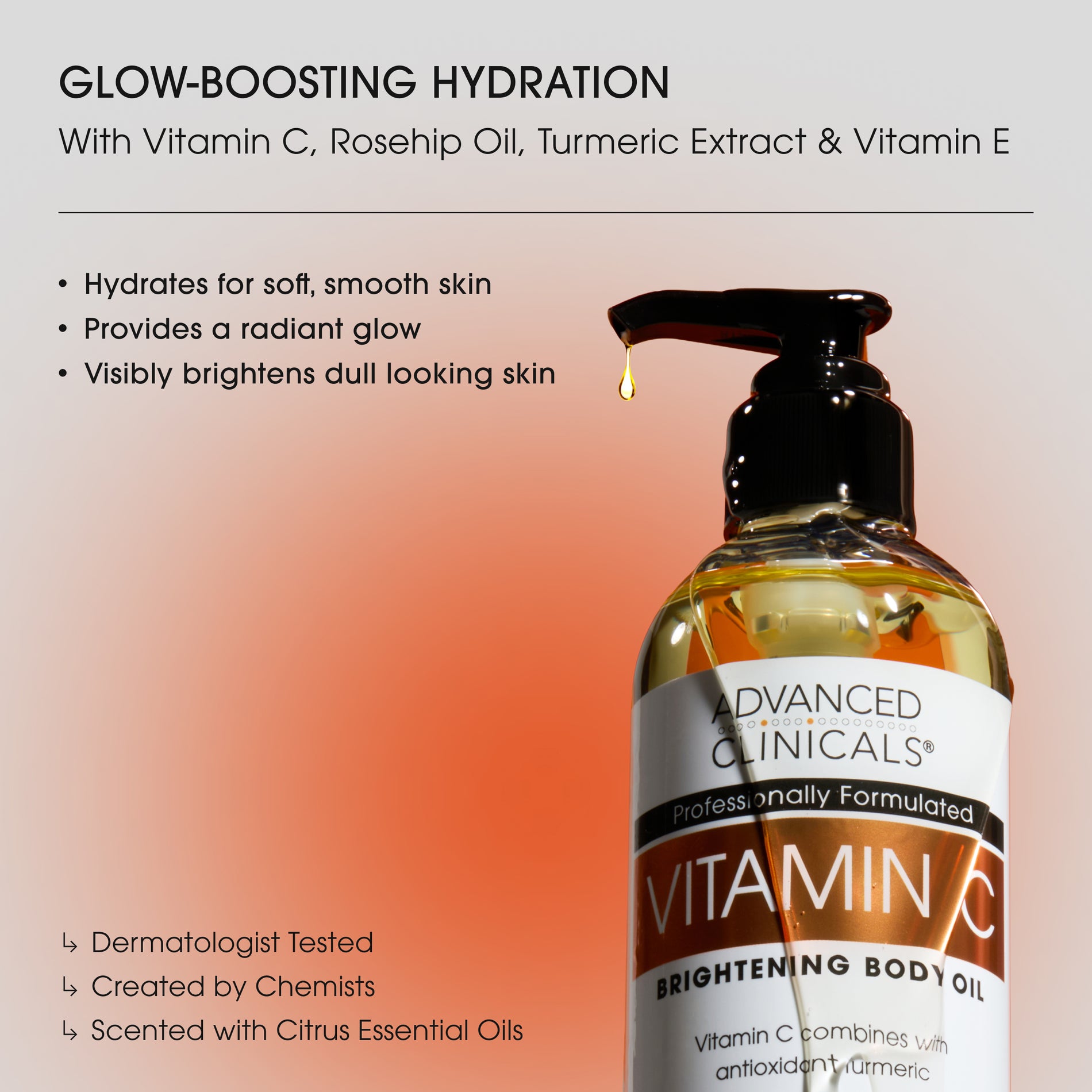Vitamin C Body Oil - Advanced Clinicals