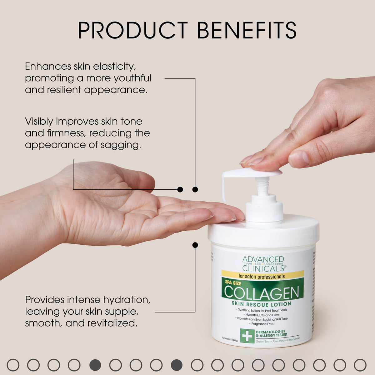 Collagen Lifting Body Cream - Advanced Clinicals