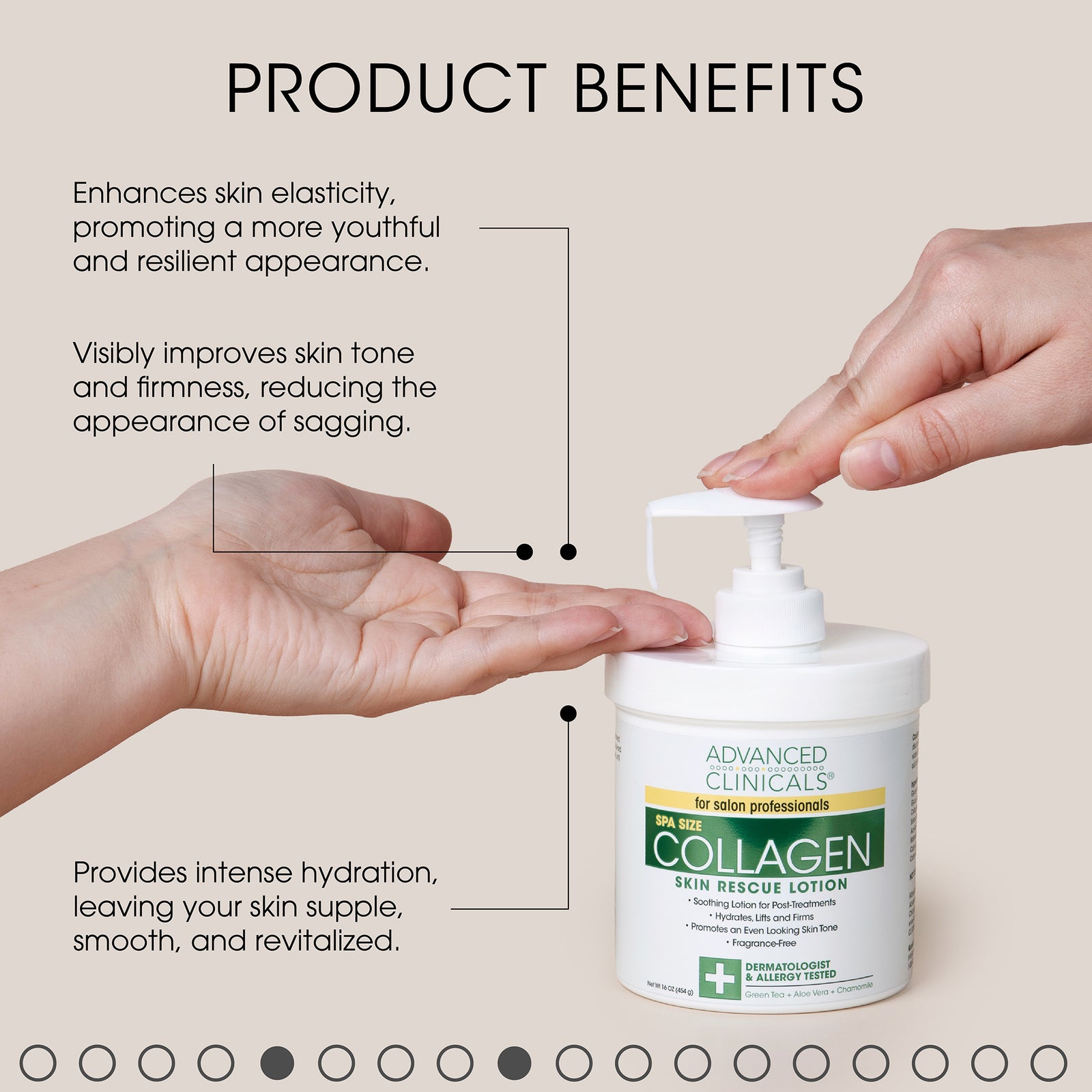 Collagen Lifting Body Cream - Advanced Clinicals