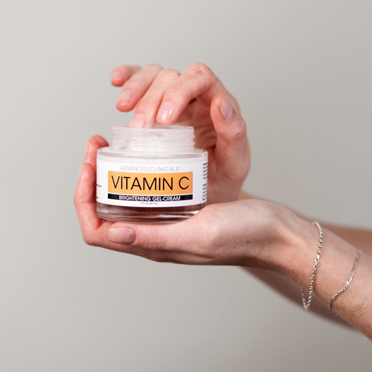 Vitamin C Brightening Face Gel-Cream - Advanced Clinicals