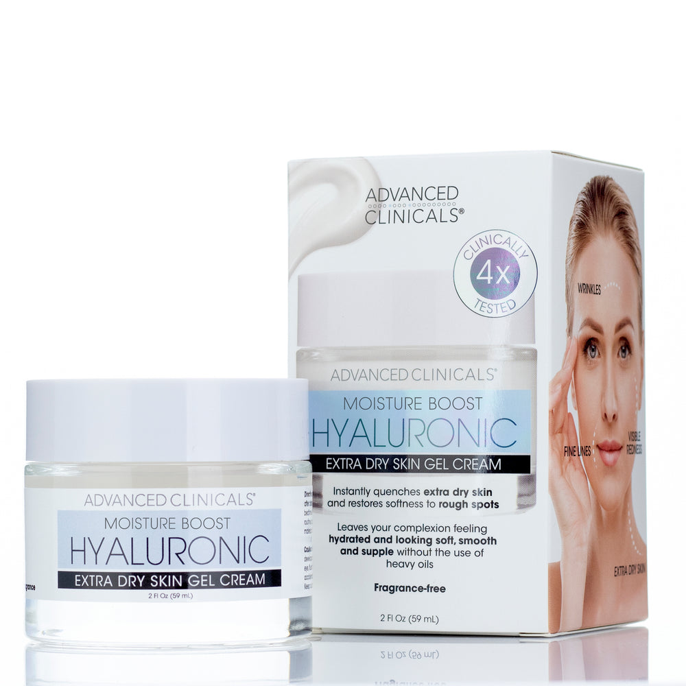 Hyaluronic Acid Hydrating Face Gel-Cream - Advanced Clinicals